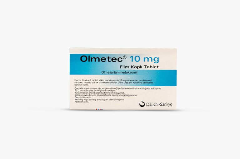 Olmetec (Olmesartan) Nedir? Ne İşe Yarar? Yan Etkileri ve Kullanım ...